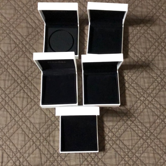 Pandora | Jewelry | Authentic Pandora Empty Boxes Lot Of 5 | Poshmark